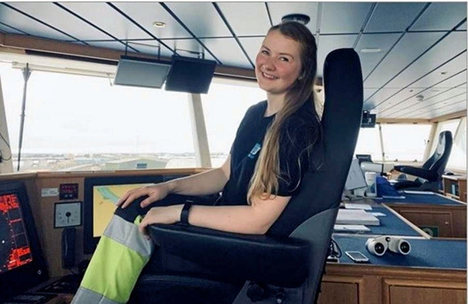 Eimskip's first female reefer chief officer is just one of the team