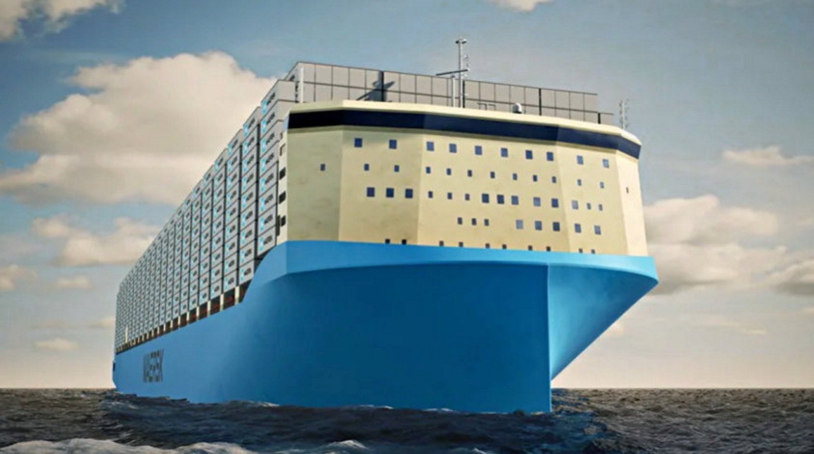 'Significantly different': Maersk unveils methanol container ship design