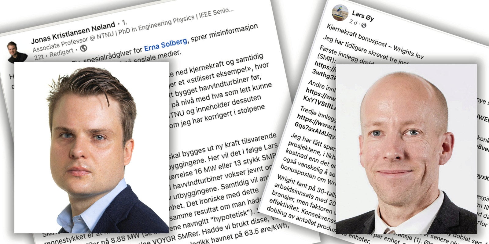 Kjernekraftforsker ut mot Høyre-rådgiver: – Sprer misinformasjon om ...