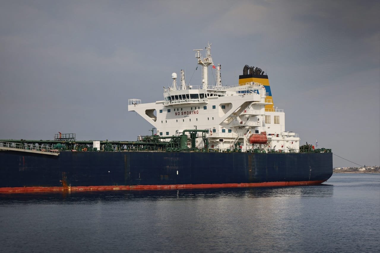 Polembros tanker takes Red Sea route to deliver Saudi crude to Syria