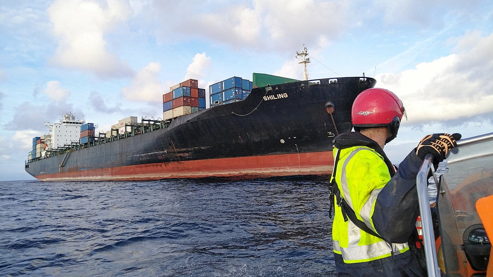Weather delays Shiling towing operation until next week