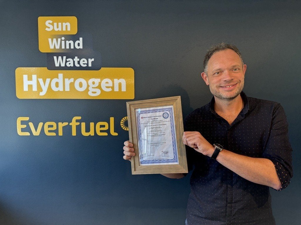 Everfuel secures RFNBO certification for green hydrogen made in Denmark ...