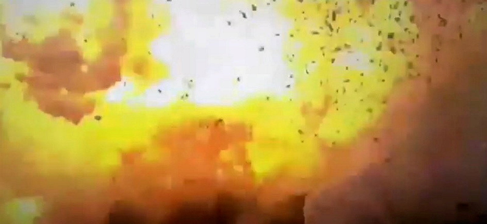 Video: Huge explosion hits Yang Ming container ship in Chinese port