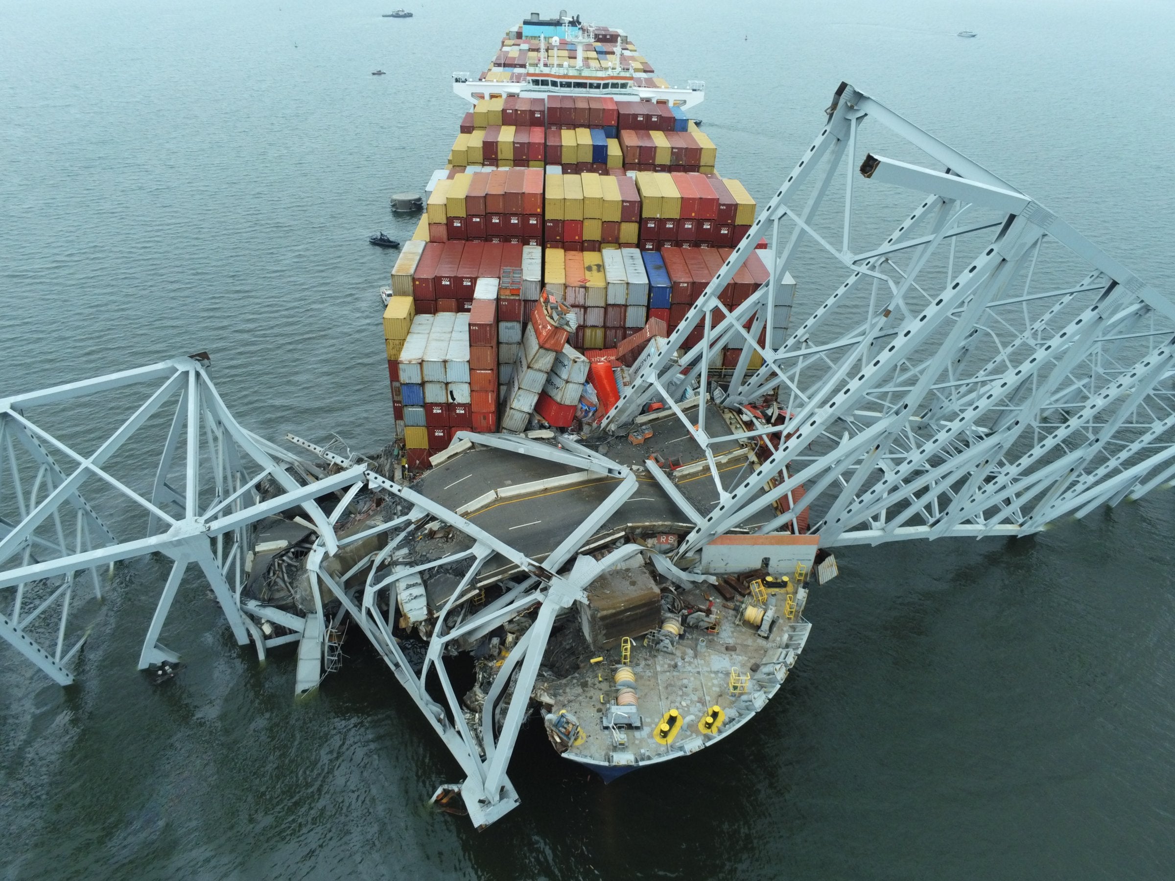 Container ship manager charged over Baltimore bridge disaster