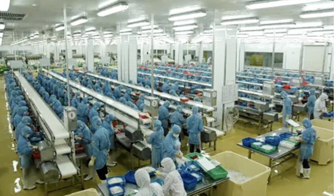 China's Guolian Aquatic offloads processing plant
