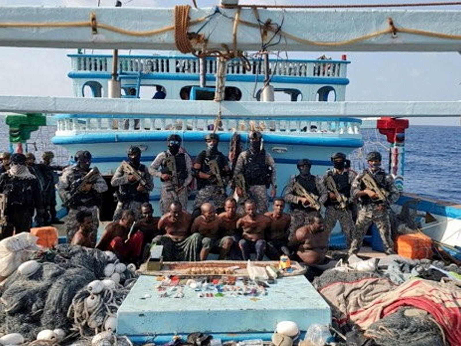 Crew flee to citadel as pirates board German-managed ship