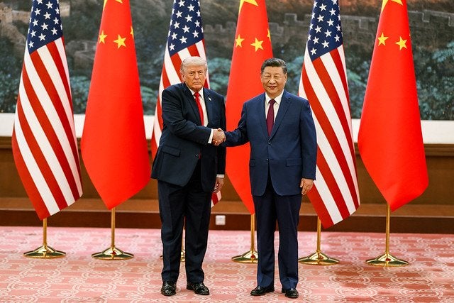 Shipping was everywhere at the Xi-Trump summit
