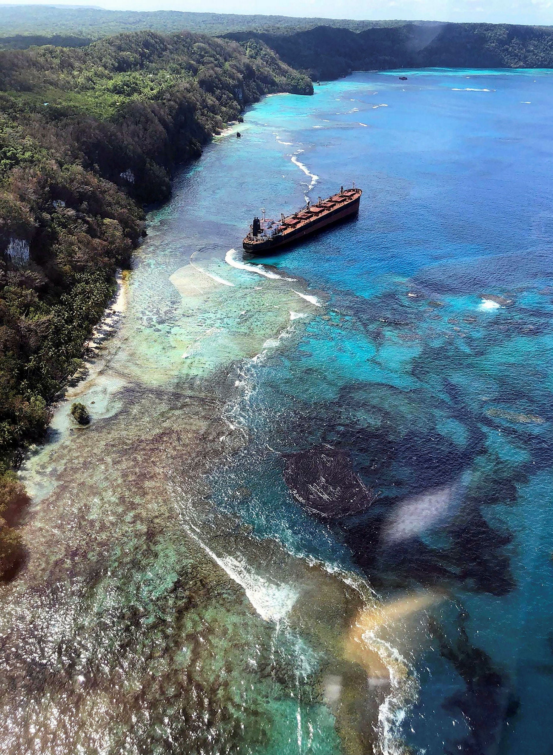 Solomon Trader salvage turns into wreck removal exercise