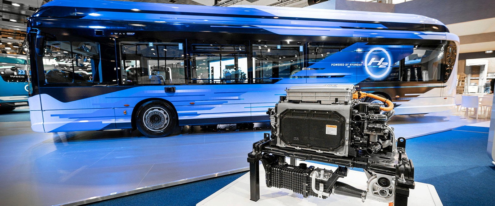 Iveco and Hyundai unveil first hydrogen-powered bus | Hydrogen Insight