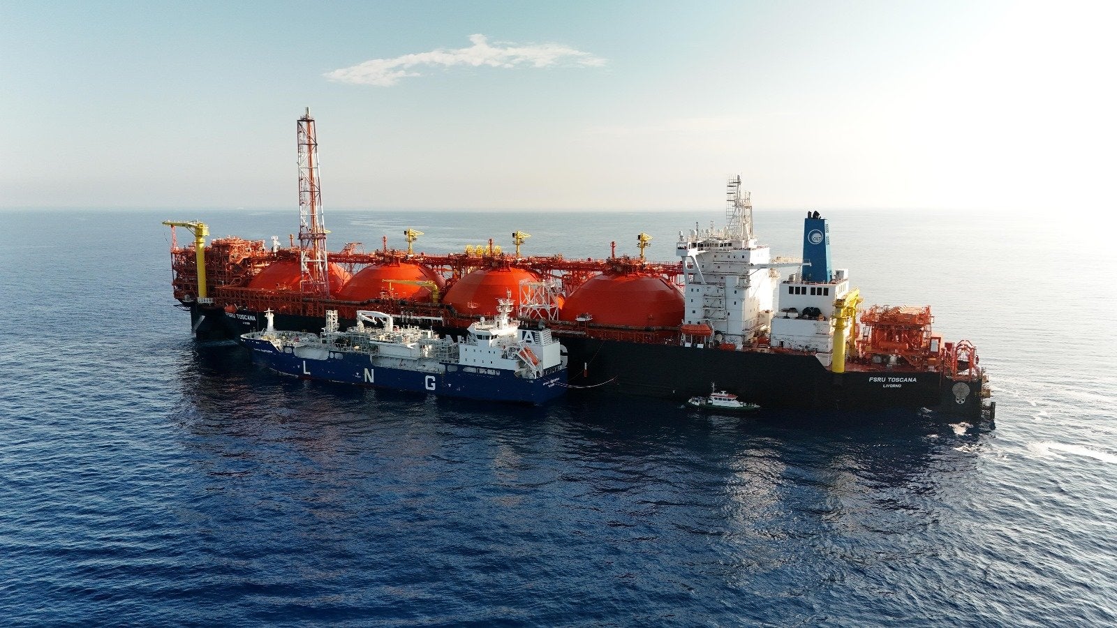 OLT’s FSRU Toscana ready to kick off small-scale operations