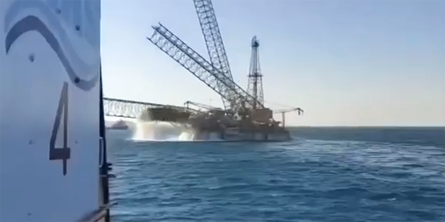 Four seafarers killed and three more missing as jack-up driller capsizes