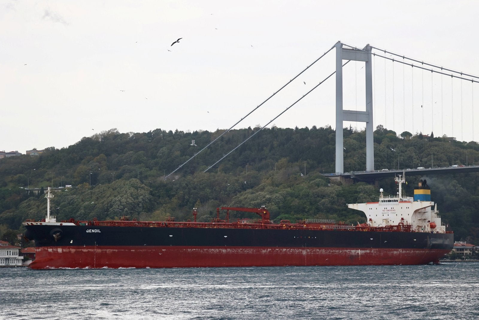 Sanctioned tanker hit in Ukrainian drone attack runs aground | Upstream