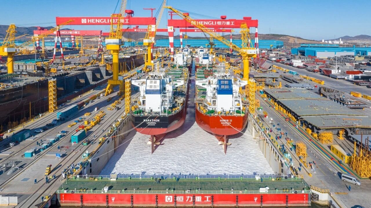 US sanctions on Hengli refinery raise questions about sister shipyard