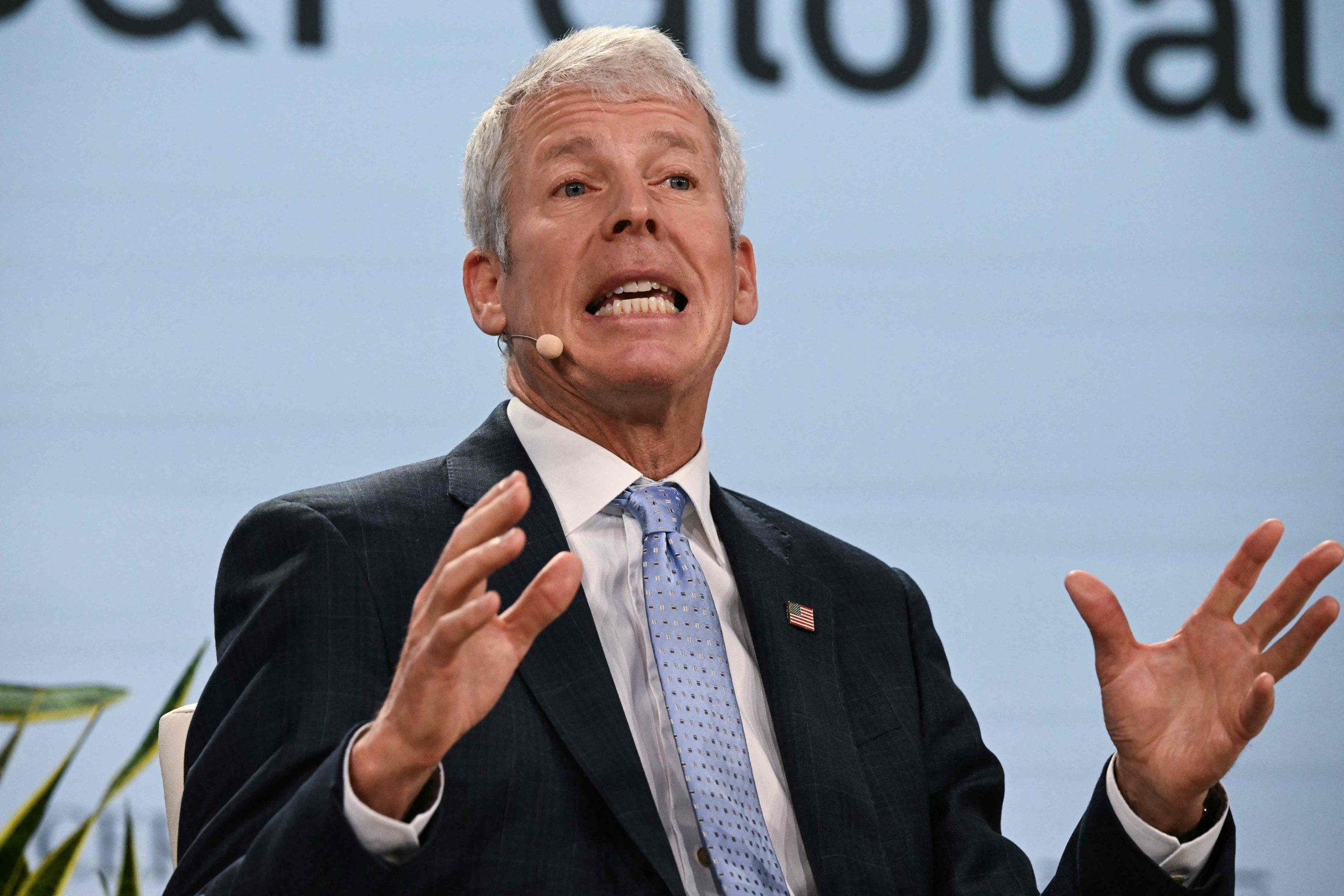 US Department of Energy Secretary Chris Wright spoke at the annual ...