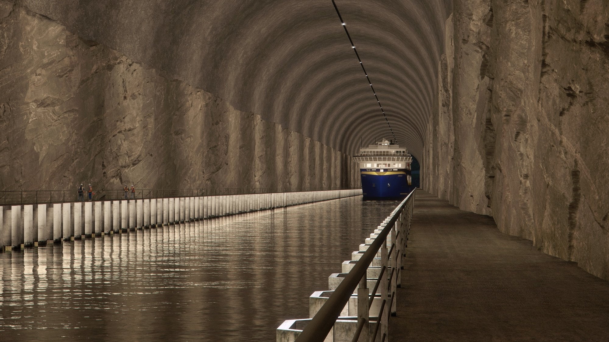 Mothballed Norway ship tunnel gets state sign-off