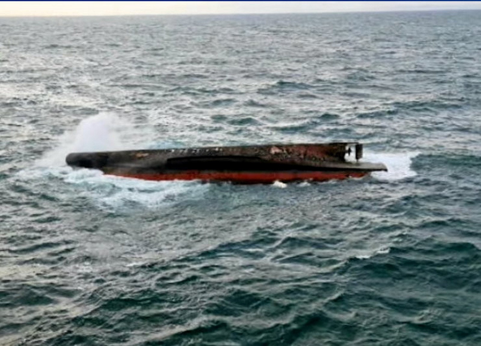 Four crew members missing after Russian cargo ship capsizes
