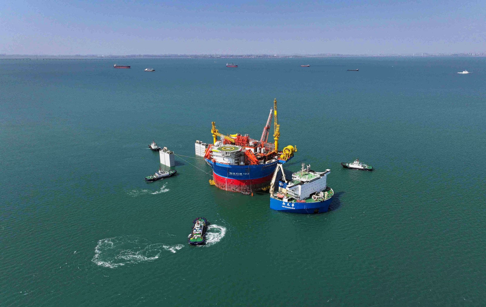 Chinese contractor delivers Asia’s first cylindrical FPSO for South ...