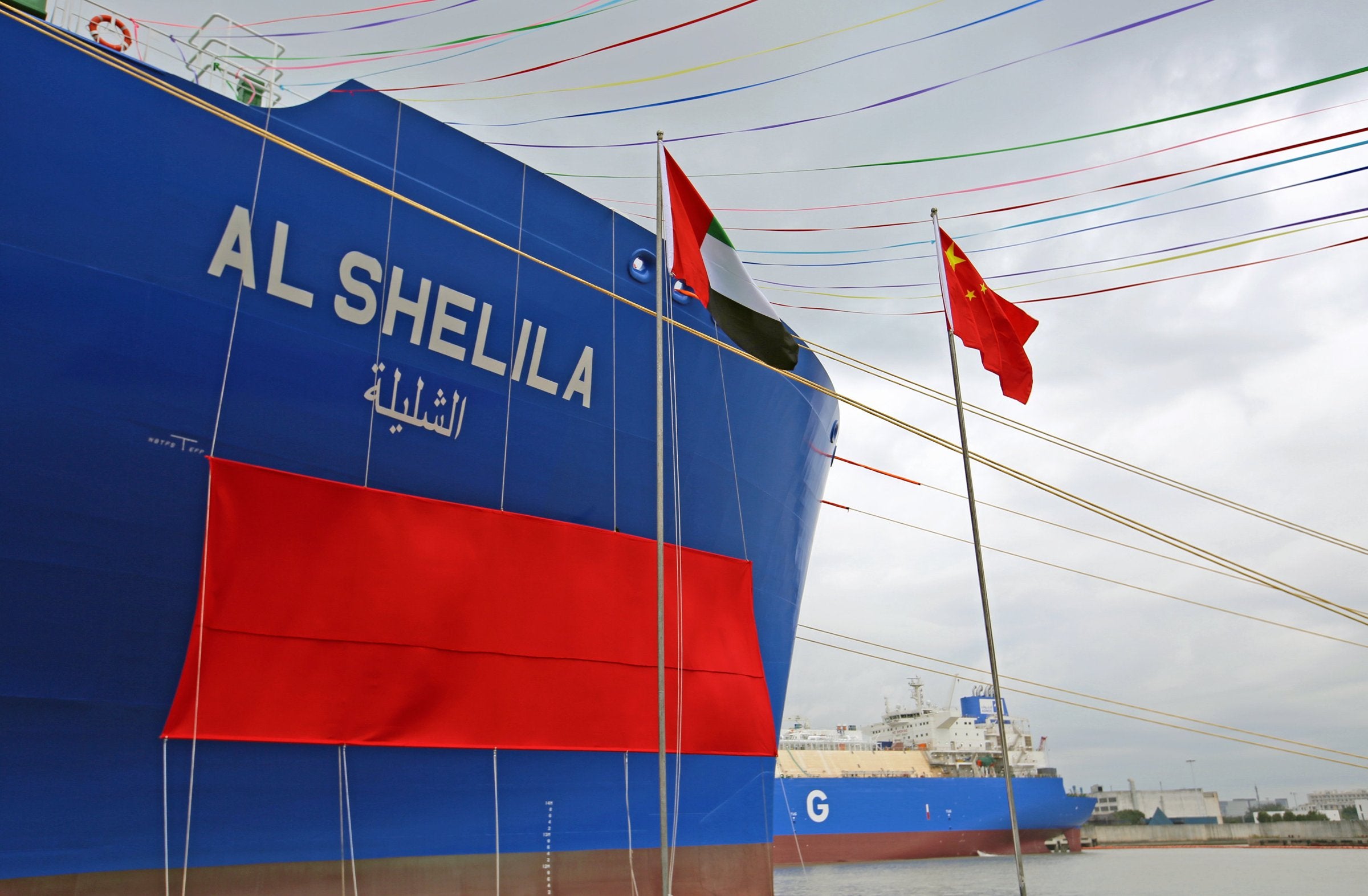 Adnoc LNG carrier steams through Suez Canal on fast route return leg