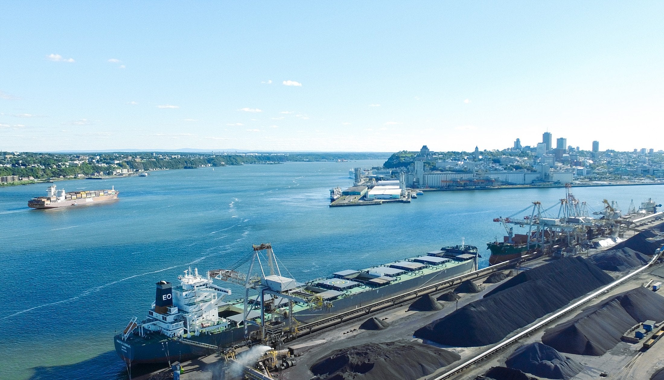 Quebec terminal firm fights two US steel giants after ship loaded with ...