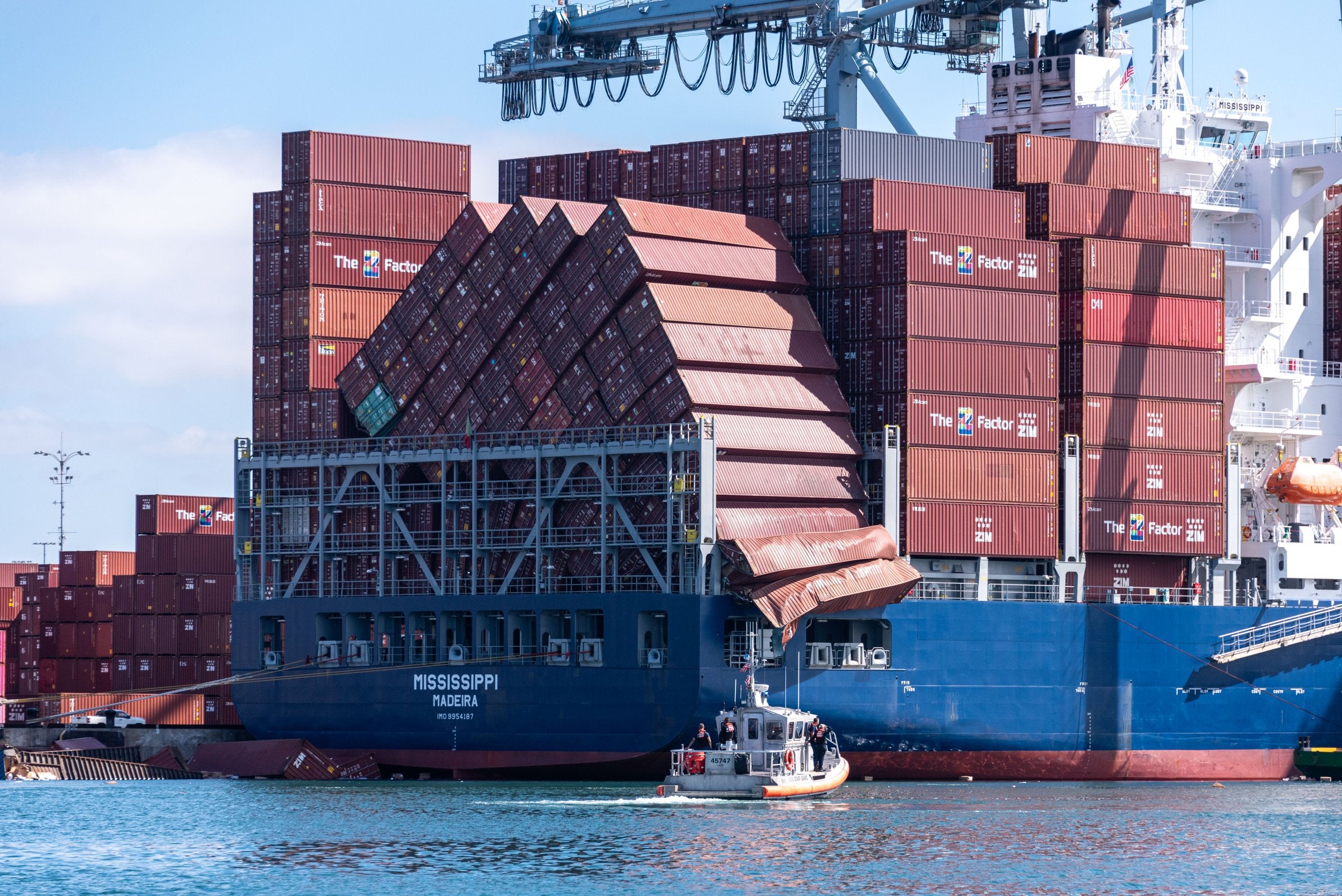 NTSB launches investigation into Long Beach container collapse