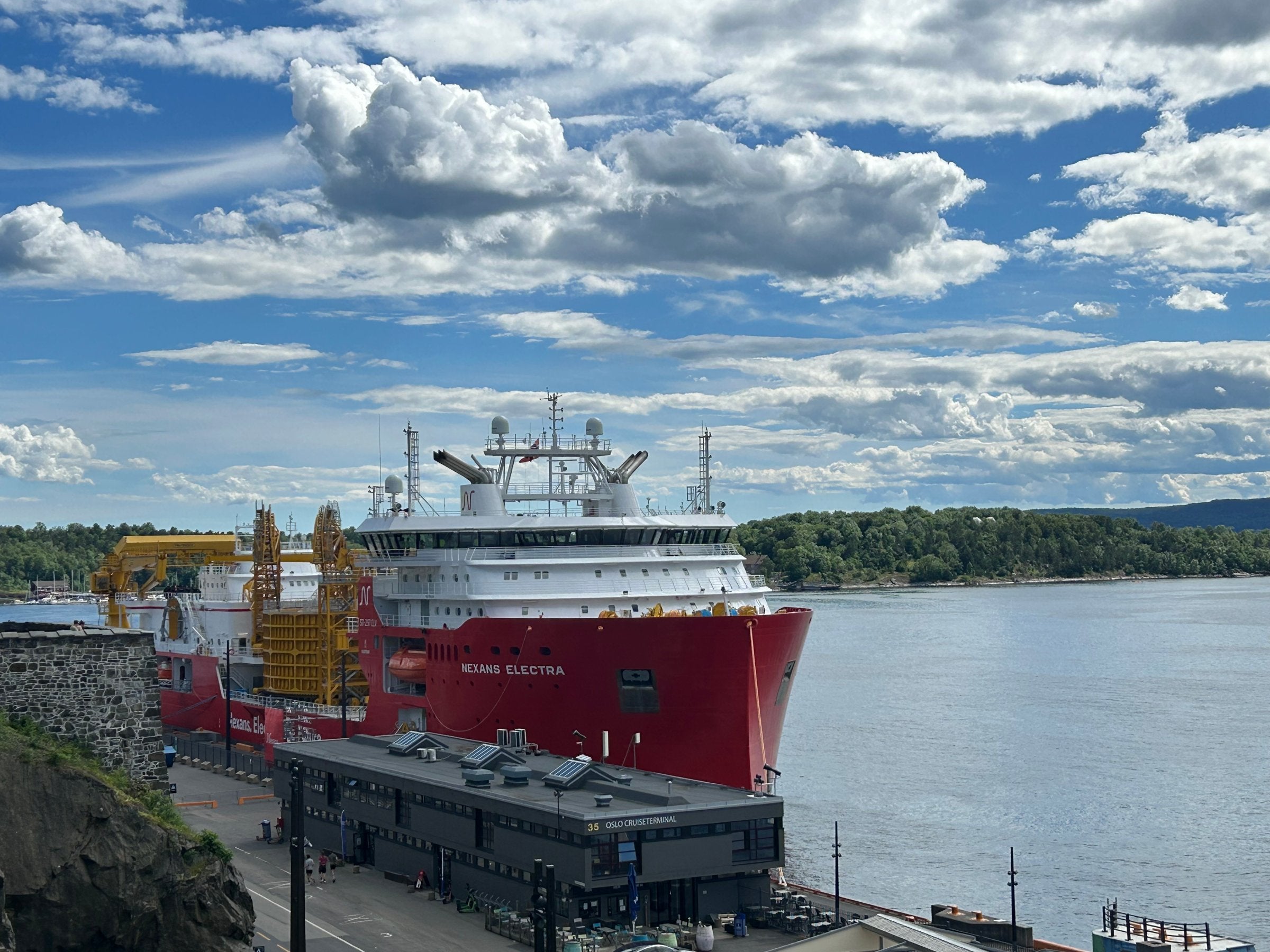 Nexans unveils flagship cable layer as Europe races for energy independence
