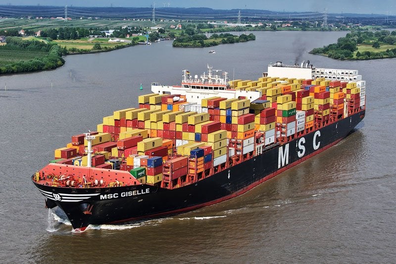 MSC drives upsizing as Mediterranean sees surge in larger container ...